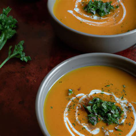 Carrot And Sweet Potato Soup Recipe Cookaifood