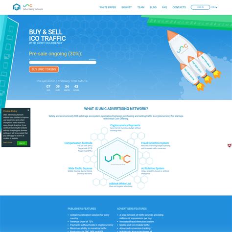 Unic Advertising Network Unic Ico Rating And Overview Icomarks