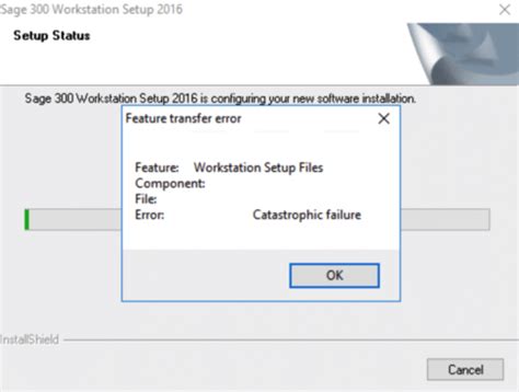 Sage 300 Upgrade Installation Error And How To Fix It