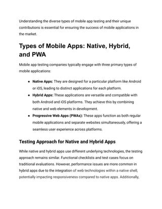 The Ultimate Breakdown Of Mobile App Testing Types And Approaches Pdf
