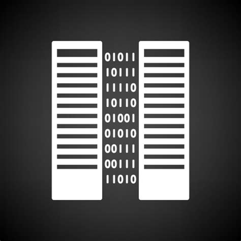 Server Line Icon Network Storage Outline Vector Image