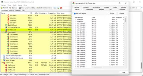 your web browser stores passwords and sensitive data in clear text in