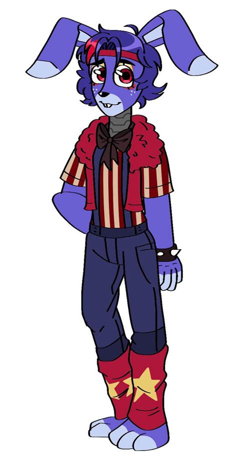 Fnaf Sb Glamrock Bonnie Redesign By Tylerrosestorey810 On Deviantart