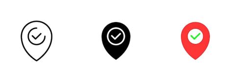 Premium Vector A Black And White Gps Symbol Consisting Of A Circle With An Arrow Pointing