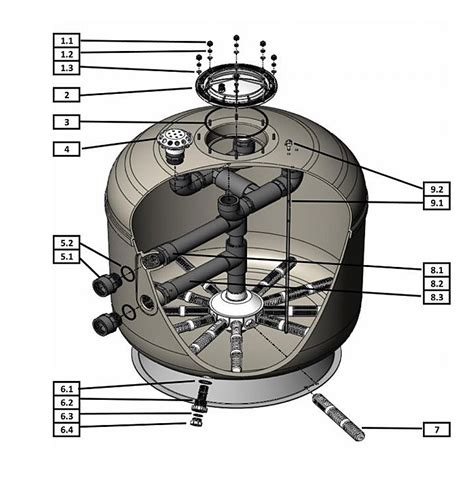 Intex Sand Filter Pump Parts Diagram