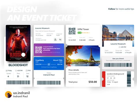 Design An Event Ticket UI By Indranil Paul On Dribbble