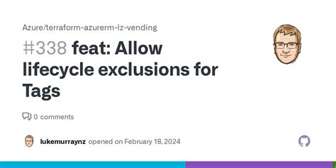 Feat Allow Lifecycle Exclusions For Tags · Issue 338 · Azure
