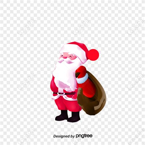 만화 산타클로스 도안 Png 일러스트 무료 다운로드 Lovepik