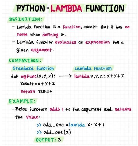 Python Lambda Functions Tutorial With Examples Https Morioh P
