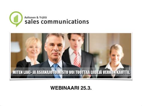 Aaltonen And Yrjölä Webinaari Laki Ja Asianajotoimiston Liidien