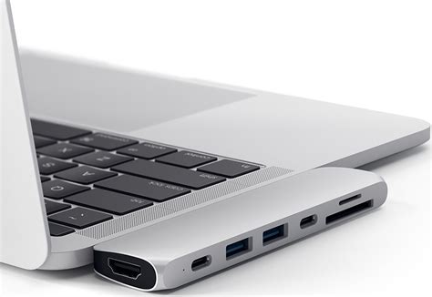 Satechi Docking Station με Διπλό USB-C HDMI 4K PD Ασημί (ST-CMBPS ...