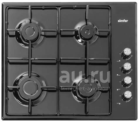 Варочная панель газовая Simfer H60Q40B411 — купить в Красноярске ...