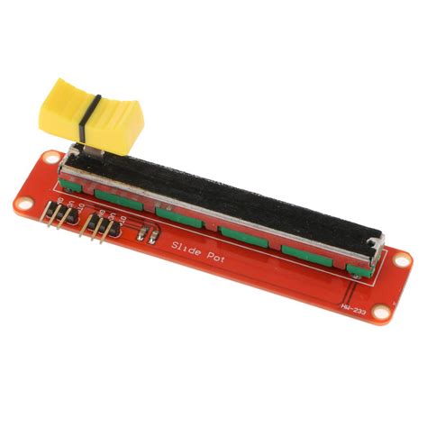 ⚡️buy max single row slide sliding linear potentiometer analog sensor module at the best price
