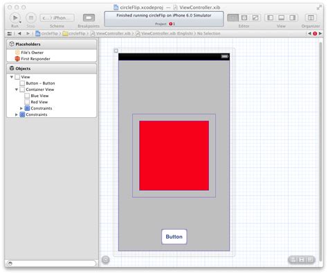 Ios Flipping A Circular Uiview Stack Overflow