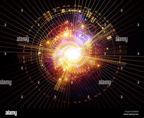 Radial Grid World Stock Photo Alamy