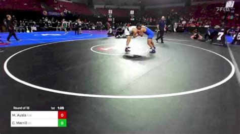 195 Lbs Round Of 16 Mark Ayala St John Bosco Ss Vs Coby Merrill