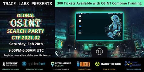 Trace Labs On Linkedin Osintsearchparty Ctf Osint Osintforgood Spiderfoot Hunchly