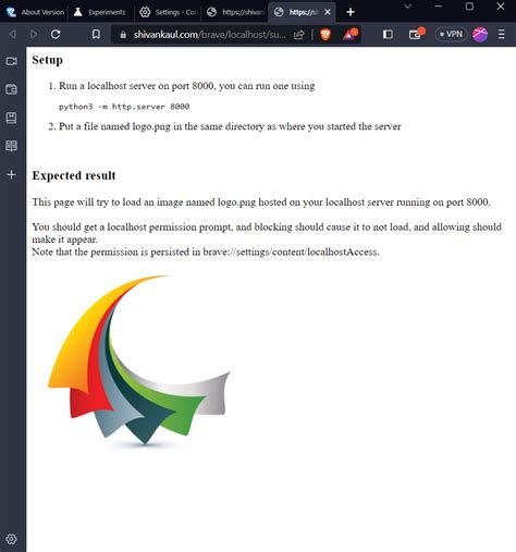 Permissioning Access To Localhost Connections · Issue 27346 · Bravebrave Browser · Github