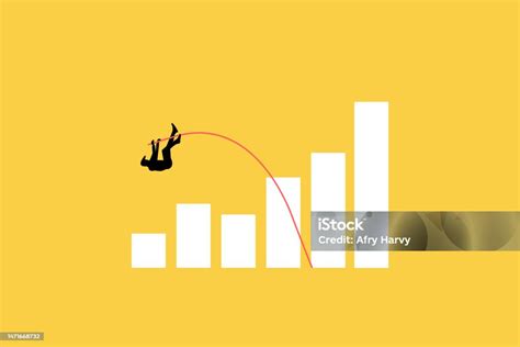 성장 막대 그래프 위로 장대높이뛰기를 점프하는 사업가 비즈니스 성장 수입 및 이익 증가의 개념 최소 Eps10 그림 개념에 대한 스톡 벡터 아트 및 기타 이미지 Istock