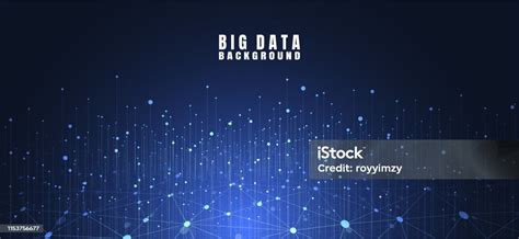 빅 데이터와 추상 기술 배경입니다 인터넷 연결 과학 및 기술 분석 개념 그래픽 디자인의 추상적 인 감각 벡터 일러스트 0명에