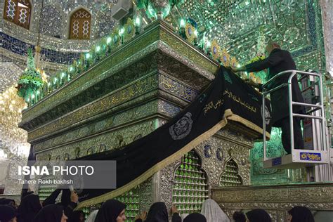 ایسنا مراسم عزاداری شهادت سید ابراهیم رئیسی و همراهان در شاهچراغ