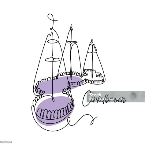 코펜하겐 연속 선 그림입니다 서클 브릿지 덴마크의 현대 건축 덴마크 코펜하겐의 세계적으로 유명한 장소 미니멀한 한 줄 벡터 인쇄 도시 경관에 대한 스톡 벡터 아트 및 기타