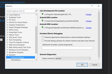 Xamarin Android SDK Manager VS Not Showing Stack Overflow