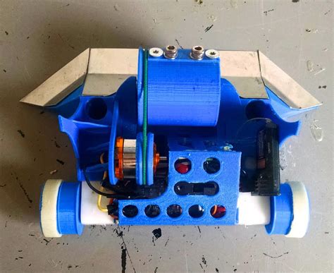 Carter Hurd Builds A 3d Printed Battlebot The Voice Of