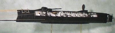 Large Css Hunley Civil War Submarine Model Kit 124 65089766