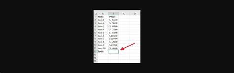 How To Total A Column In Excel Use Autosum To Sum In Excel Earn And Excel