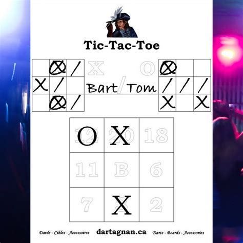 Play Tic Tac Toe On Your Dartboard Its Possible And Fun