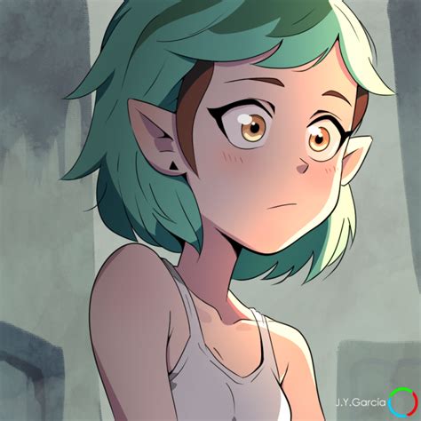 I Draw Amity S1 With A Messy Hair Rtheowlhouse