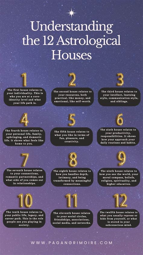 Understanding The 12 Houses In Your Astrological Chart The Pagan Grimoire