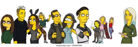 Group Stylized People Various Poses Stock Illustration 1993941944 Shutterstock