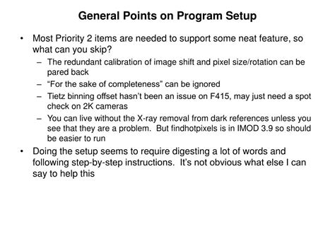ppt using macros camera issues and setting up serialem powerpoint