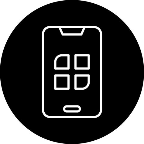 Mobile App Vector Icon 30983990 Vector Art At Vecteezy