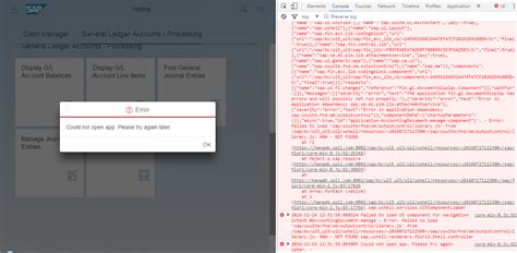 Sapui5 Fiori Could Not Open App Stack Overflow
