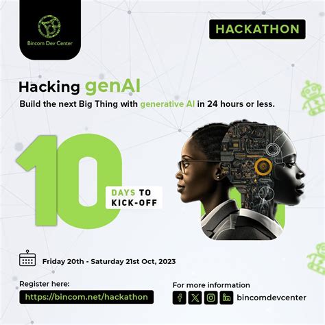 bincom dev center on linkedin bincomhackathon 10daystogo innovation
