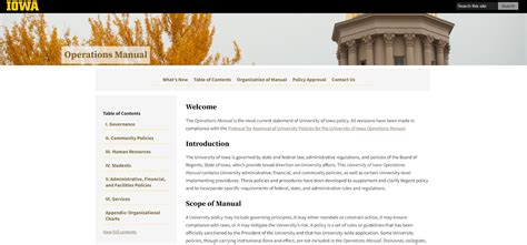 Free Operations Manual Templates Scribe