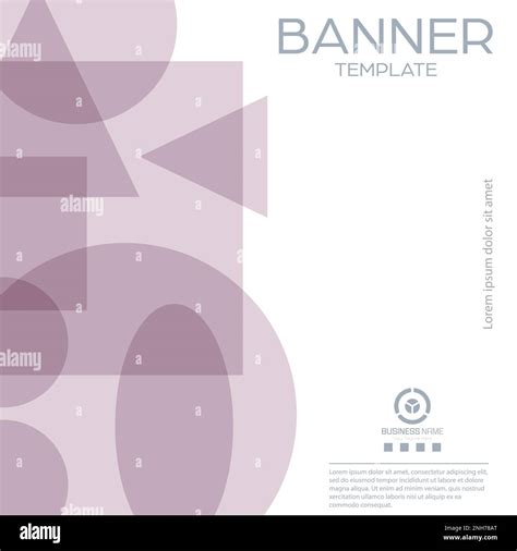 The Composition Of The Intersection Of Geometric Shapes A Modern Template For Posters Posters