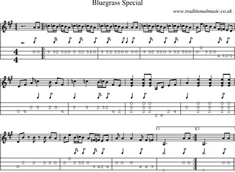Free Bluegrass Tab