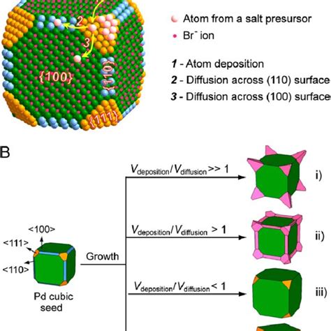 Pdf On The Role Of Surface Diffusion In Determining The Shape Or Morphology Of Noble Metal