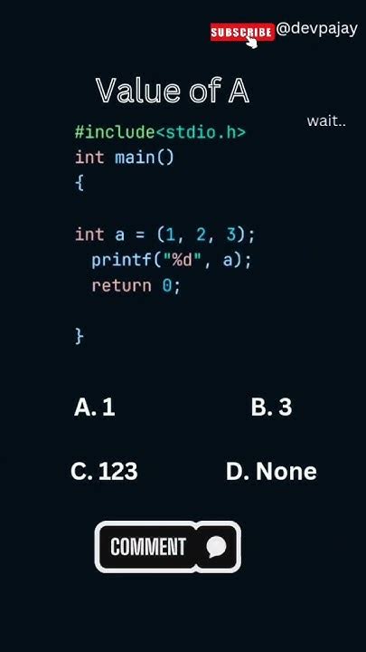 C Language Program Question Practice Part 5 Clanguage Coding Problem