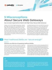 Misconceptions About Secure Web Gateways Palo Alto Networks