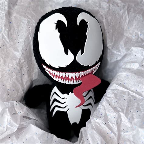 Handmade Venom Plushie Soft Scary Cute Toy Ideal T For Movie