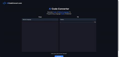 Ai Code Converter Détails Prix And Alternatives Futur Ia