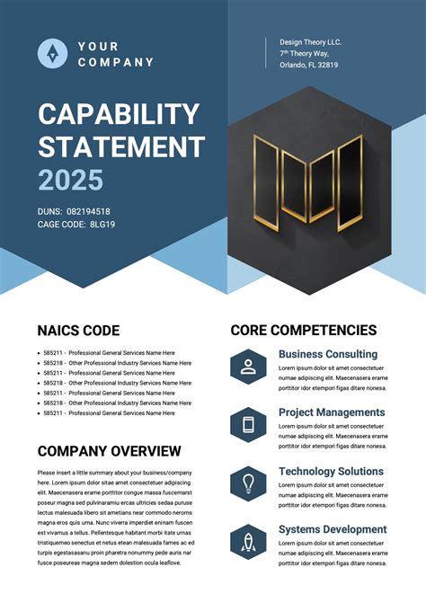 Capability Statement Design Theory