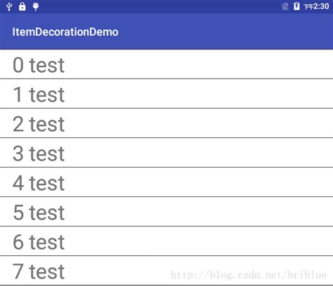 recyclerview 之 itemdecoration 讲解及高级特性实践 csdn博客