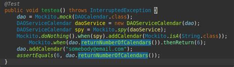 Mockito Usage In Junit Test Download Scientific Diagram