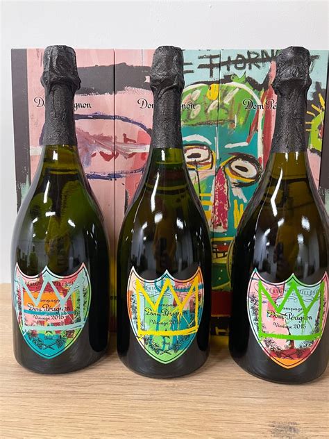2015 Dom Pérignon Jean Michel Basquiat Tribute Champagne 6